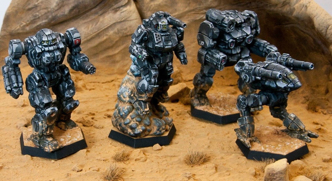 Battletech Gray Death Legion Heavy Battle Lance - Etsy