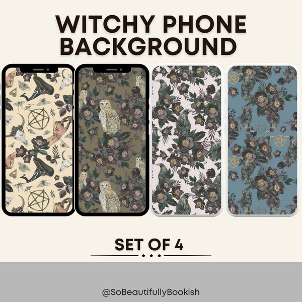 Witchy Background - Etsy