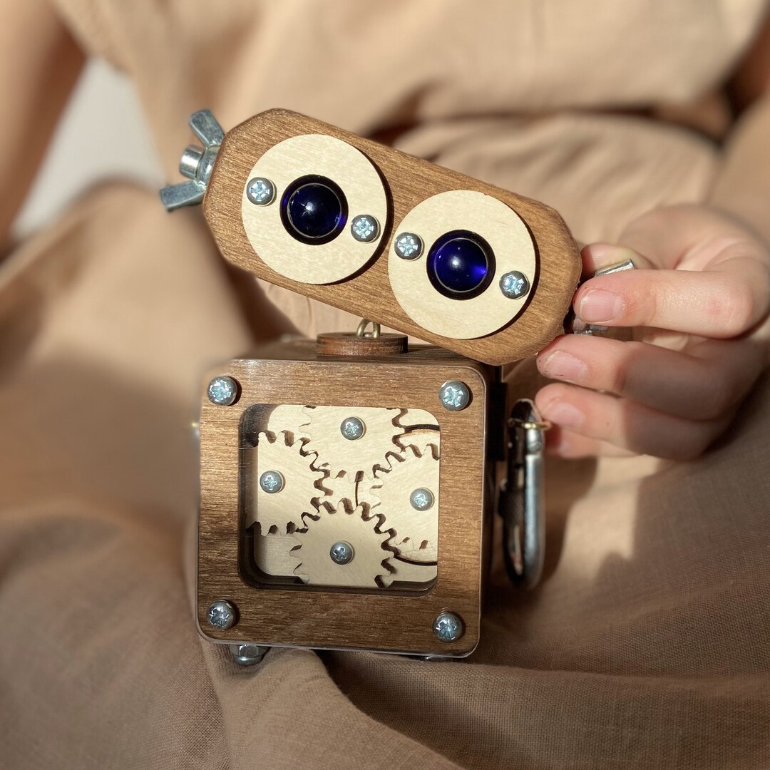 Wooden Robot Toy / Montessori Toys / Toddler Birthday Gift for Girls ...