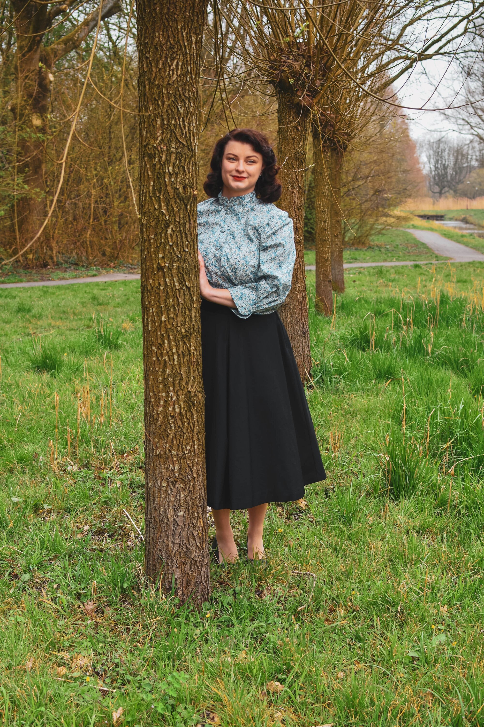 Bundle: Isla Blouse and Henriette Skirt Sewing Patterns, PDF Print at ...