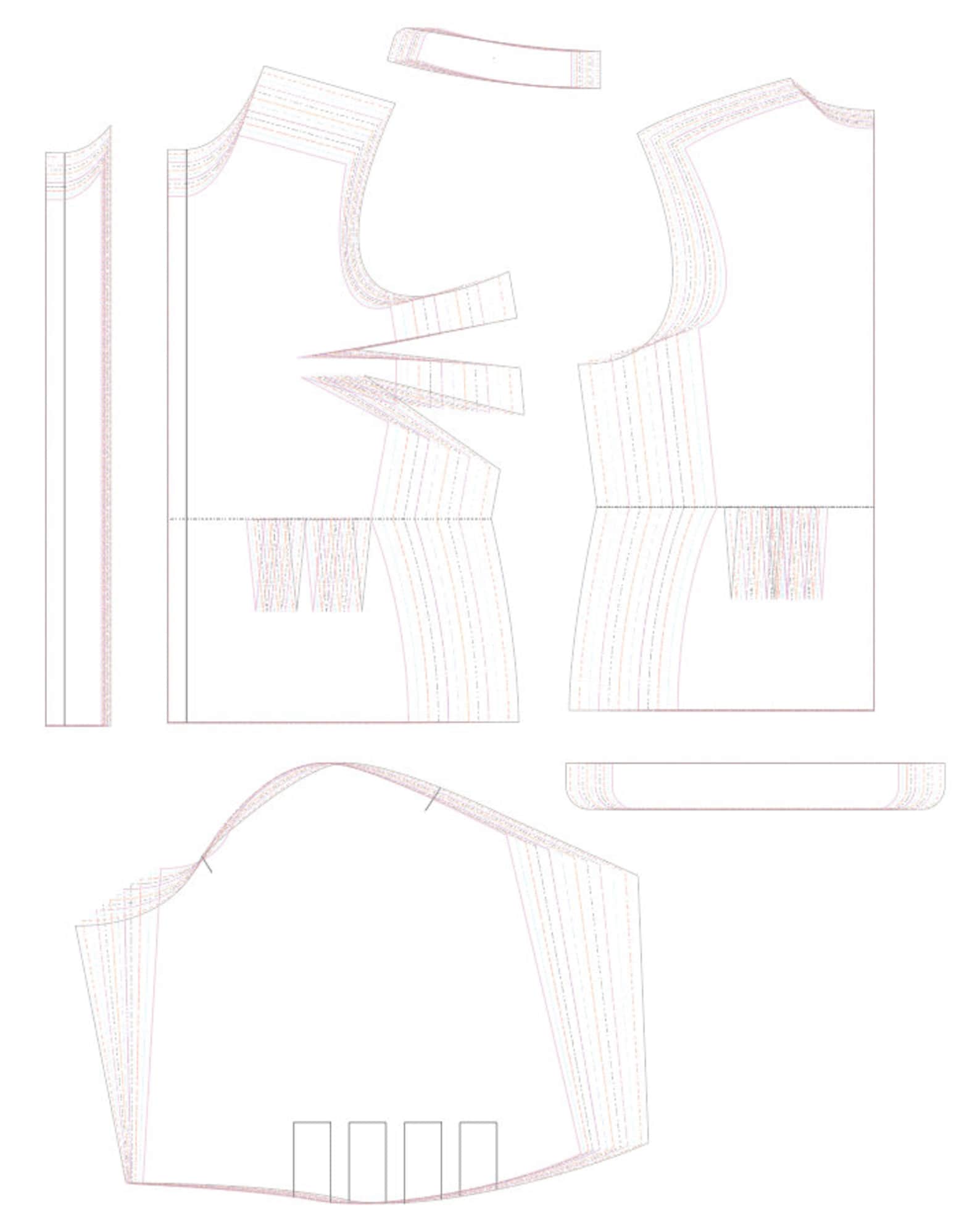 Bundle: Isla Blouse and Henriette Skirt Sewing Patterns, PDF Print at ...