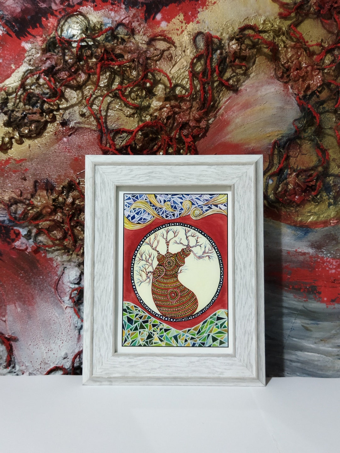 Watercolor Baobab Trees Wall Art, Watercolor Baobab, Small Watercolor ...