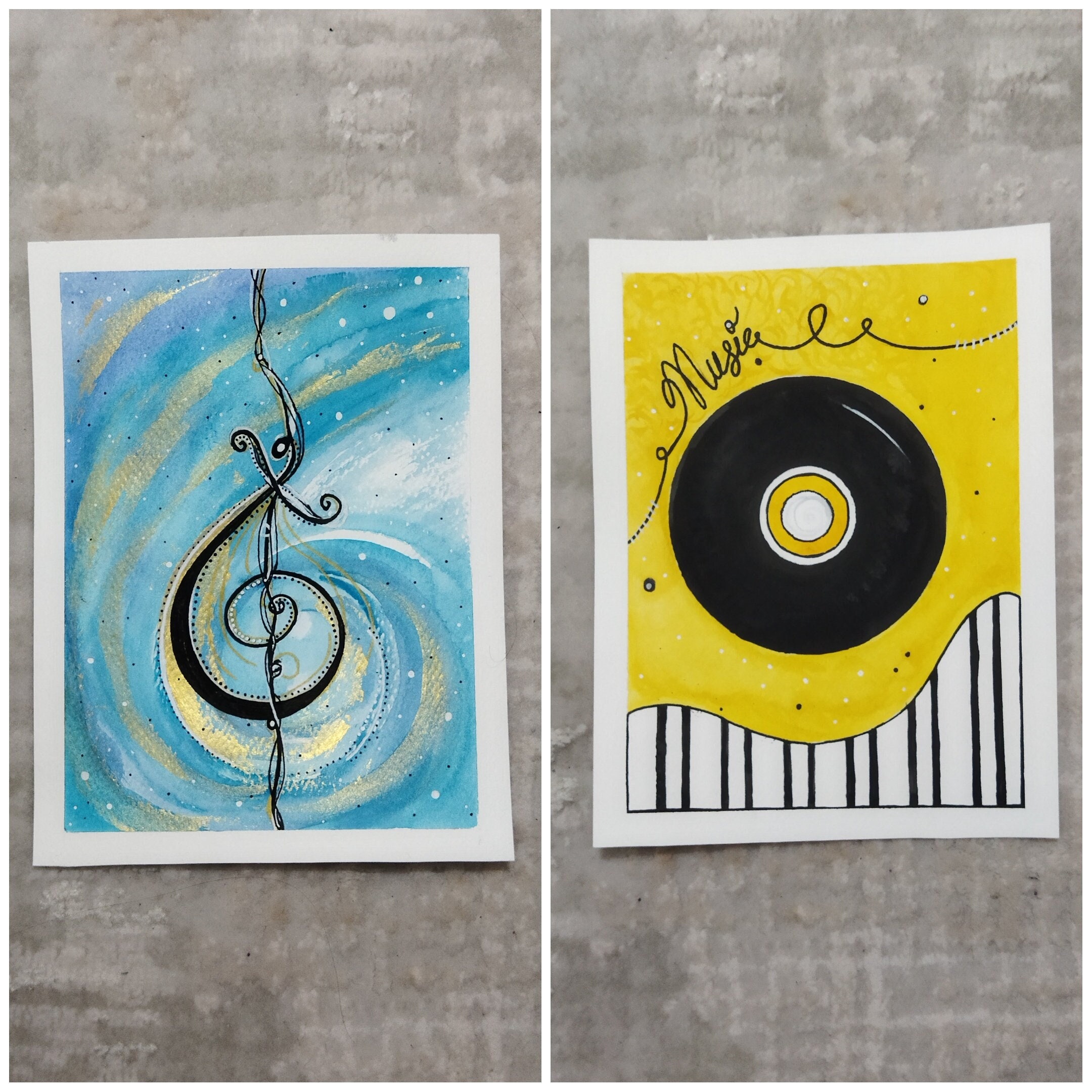 Music Note Paintings