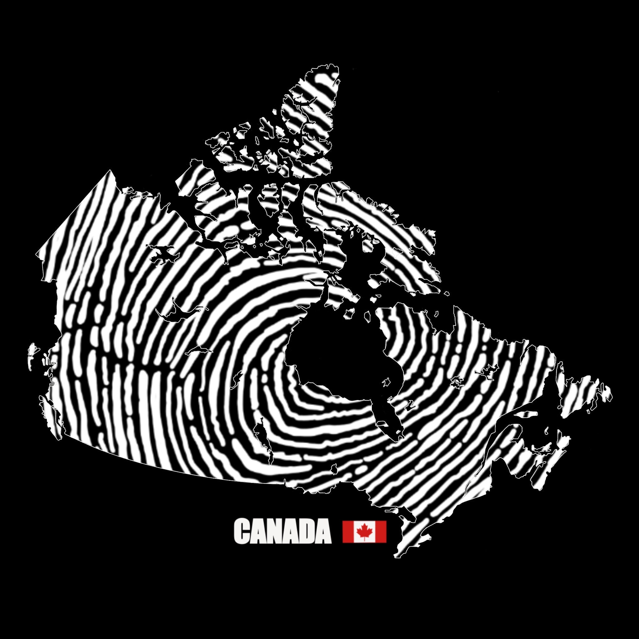Map of Canada PNG JPG Your Canada Digital Canada Poster Map - Etsy