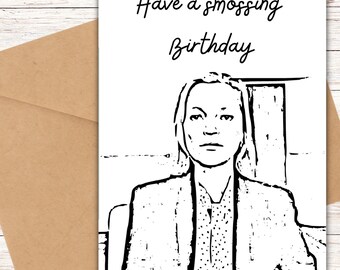 Moss Birthday Card - Etsy