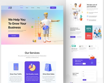 Figma Landing Page - Etsy