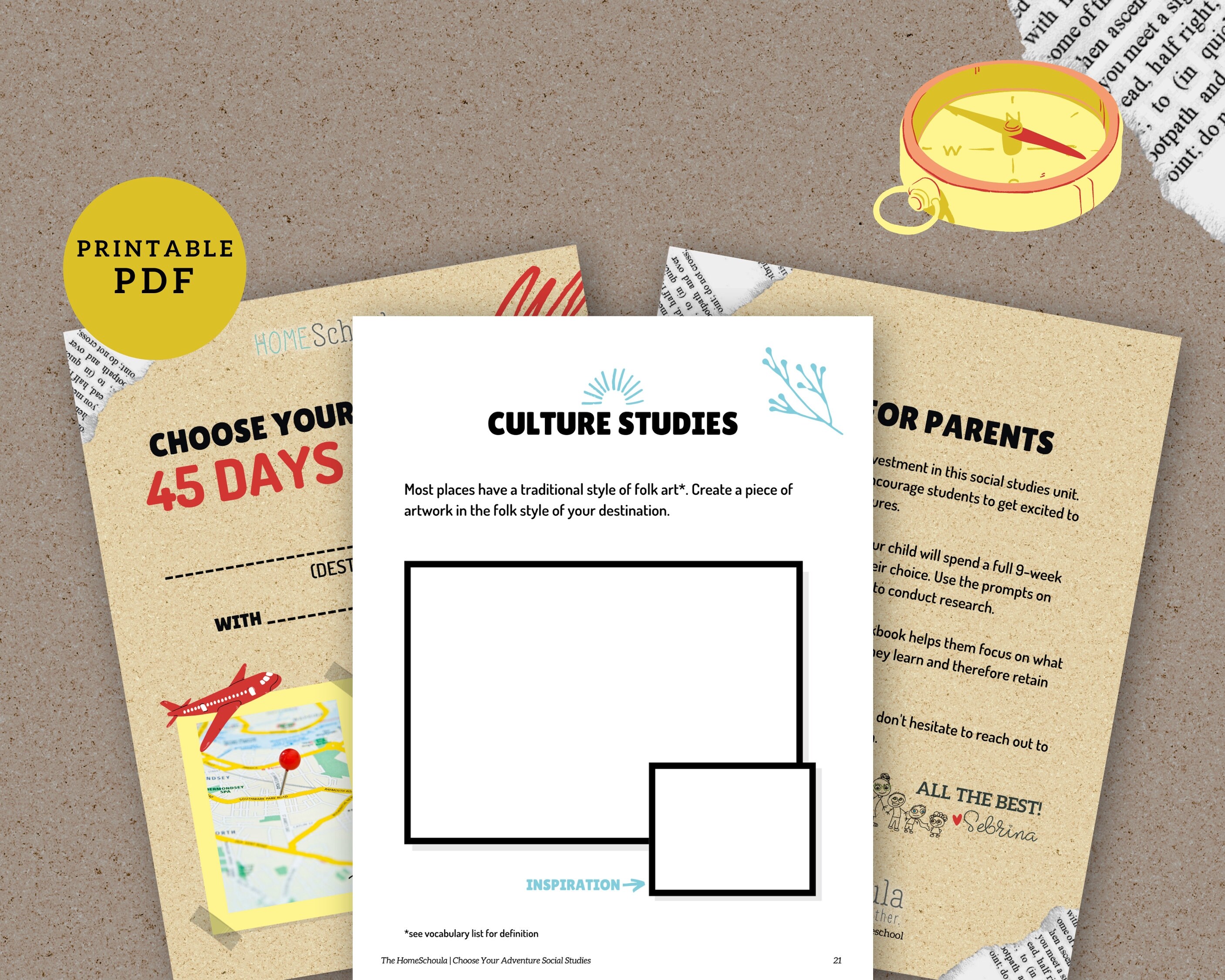 Homeschool Choose Your Adventure Social Studies Unit Study Geography ...