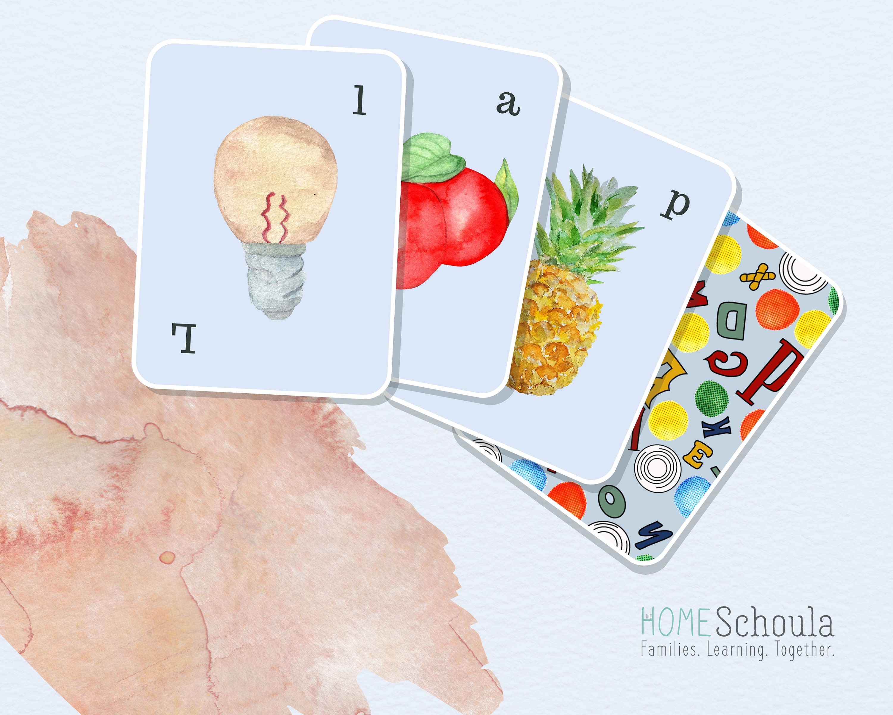 First Grade ELA Homeschool Activity ABC Educational Card - Etsy