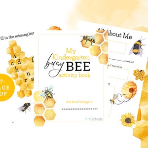 Elementary School Worksheets, Kindergarten Homeschool, Bee Themed ...