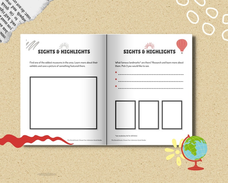 Homeschool Choose Your Adventure Social Studies Unit Study Geography ...