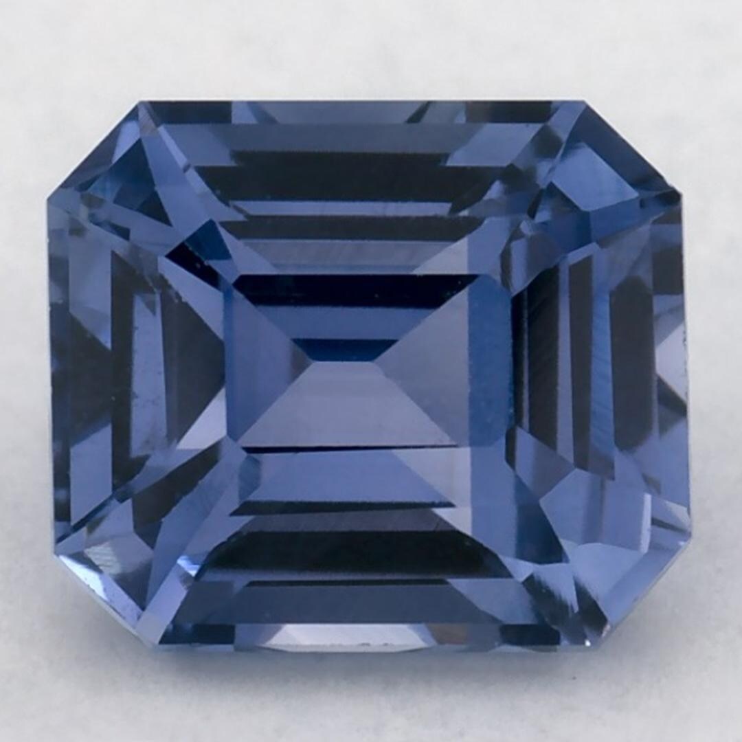 Natural Blue Sapphire – 1.02 Ct Octagon Cut Loose Gemstone for Custom ...