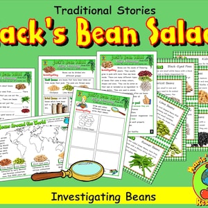 Jack and the Beanstalk, Beans Facts Recipes, Design and Technology Food ...