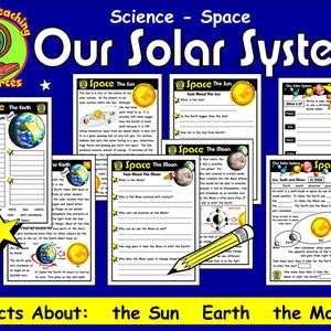 Our Solar System Worksheets, Space Teaching Resources, Science Worksheets Planets, Science ...
