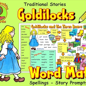 Goldilocks & the Three Bears Writing Prompts, Creative Writing ...