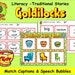 Goldilocks & the Three Bears Bingo Game, Literacy Traditional Stories ...