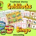 Goldilocks & the Three Bears Bingo Game, Literacy Traditional Stories ...