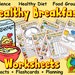 Healthy Breakfast Worksheets, Sorting Food Activities, Science Staying ...