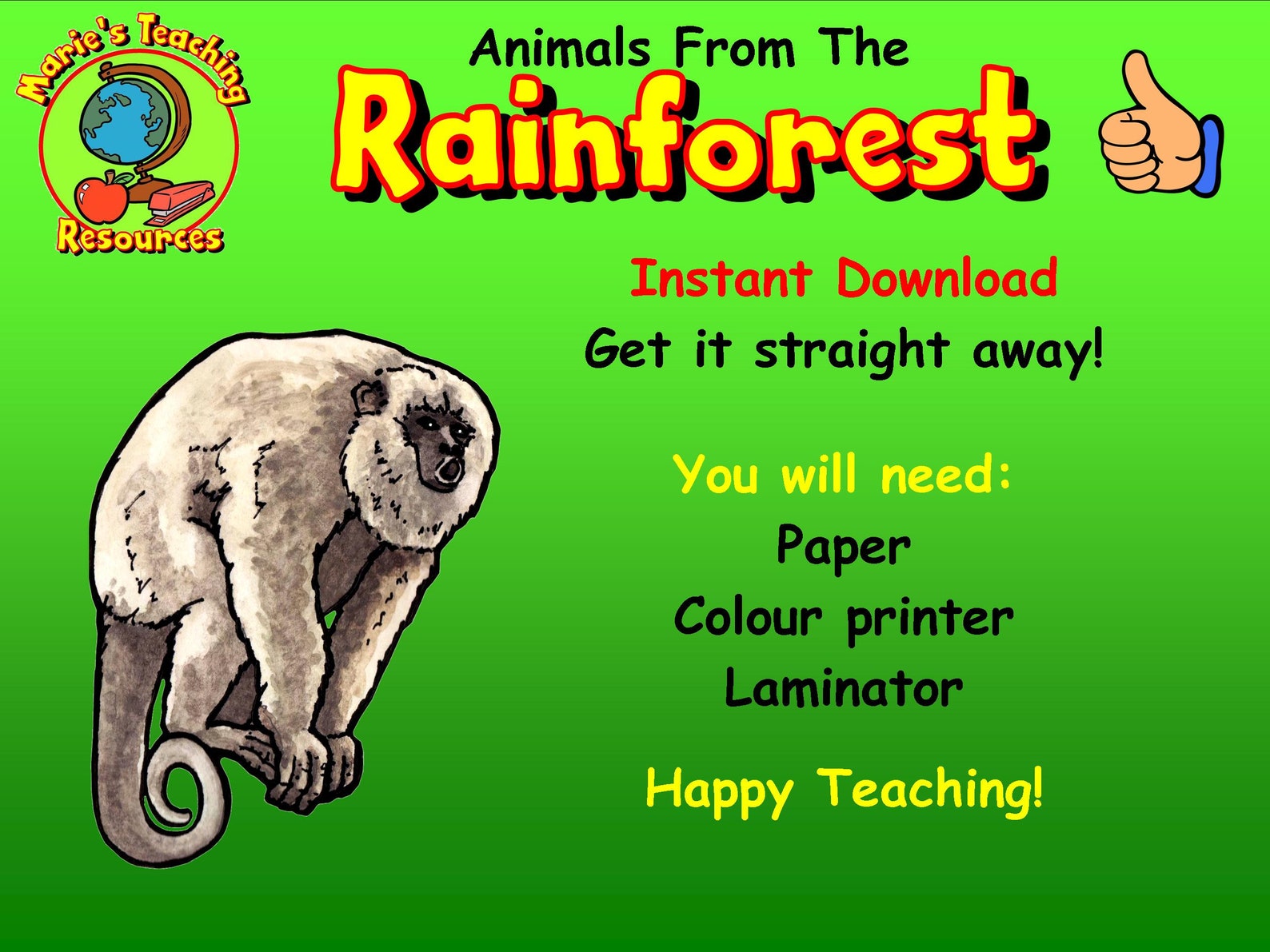 Animals Amazon Rainforest Fact Sheets, Features Diets Habitats, Science ...