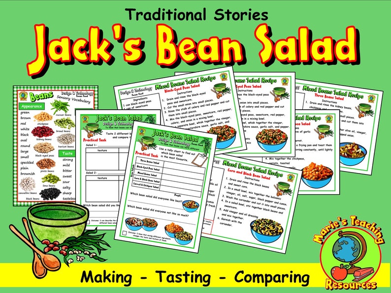 Jack and the Beanstalk, Beans Facts Recipes, Design and Technology Food ...