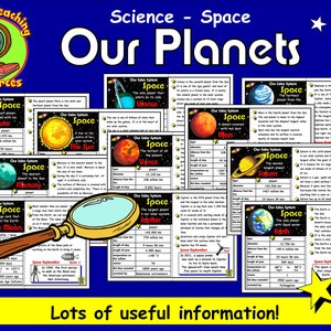 Space Our Solar System Fact Sheets, Planets Fact Sheets, Planets Visual ...