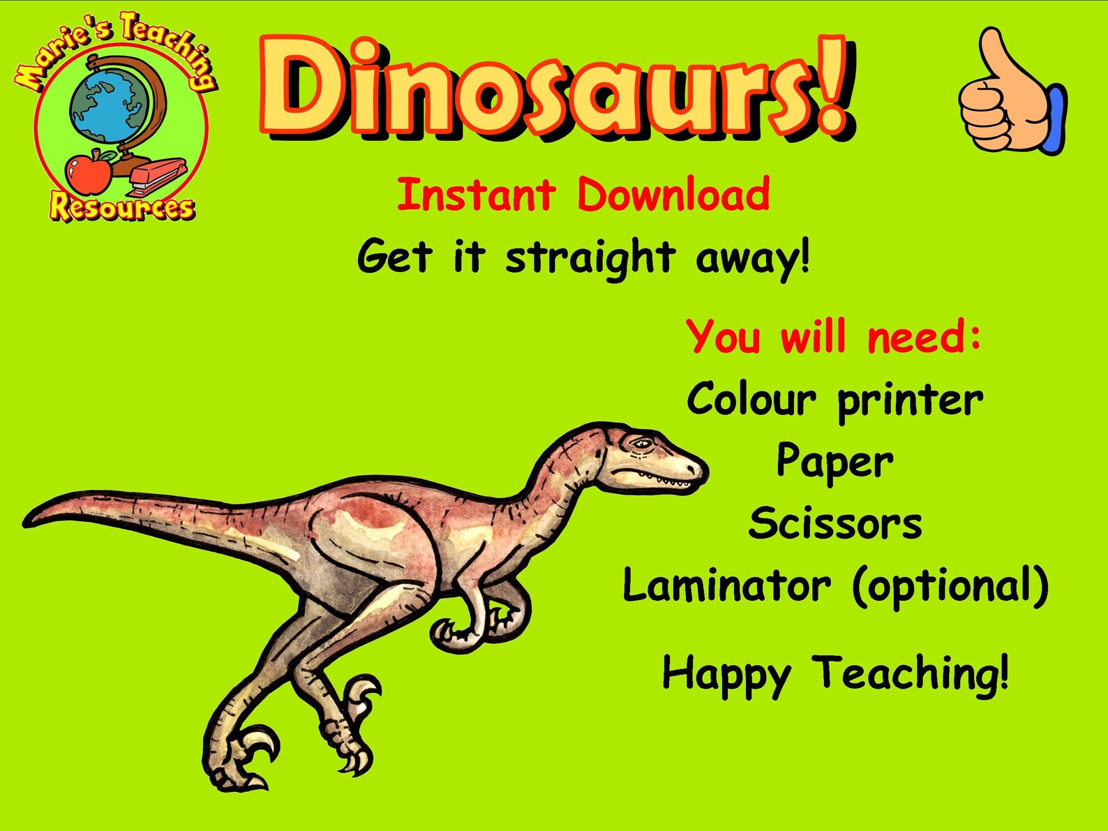 Dinosaurs Bingo Game, Dinosaurs Matching Activity, Science Animal ...