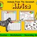 Animals From Africa Classification Sorting Activity, Animals Teaching ...