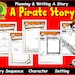 Pirate Story Writing Worksheets, Story Structure Sequence Activities ...