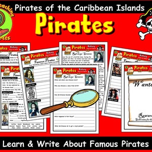 Pirates Worksheets, Reading Comprehension Activities, History Pirates ...