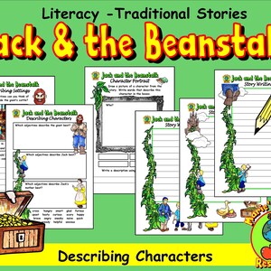 Jack and the Beanstalk, Literacy Traditional Stories, Literacy ...
