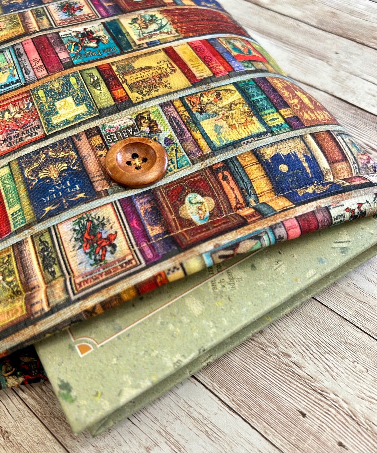 Classic Fairy Tales Padded Book Sleeve | Tablet Cover | Button Closure ...