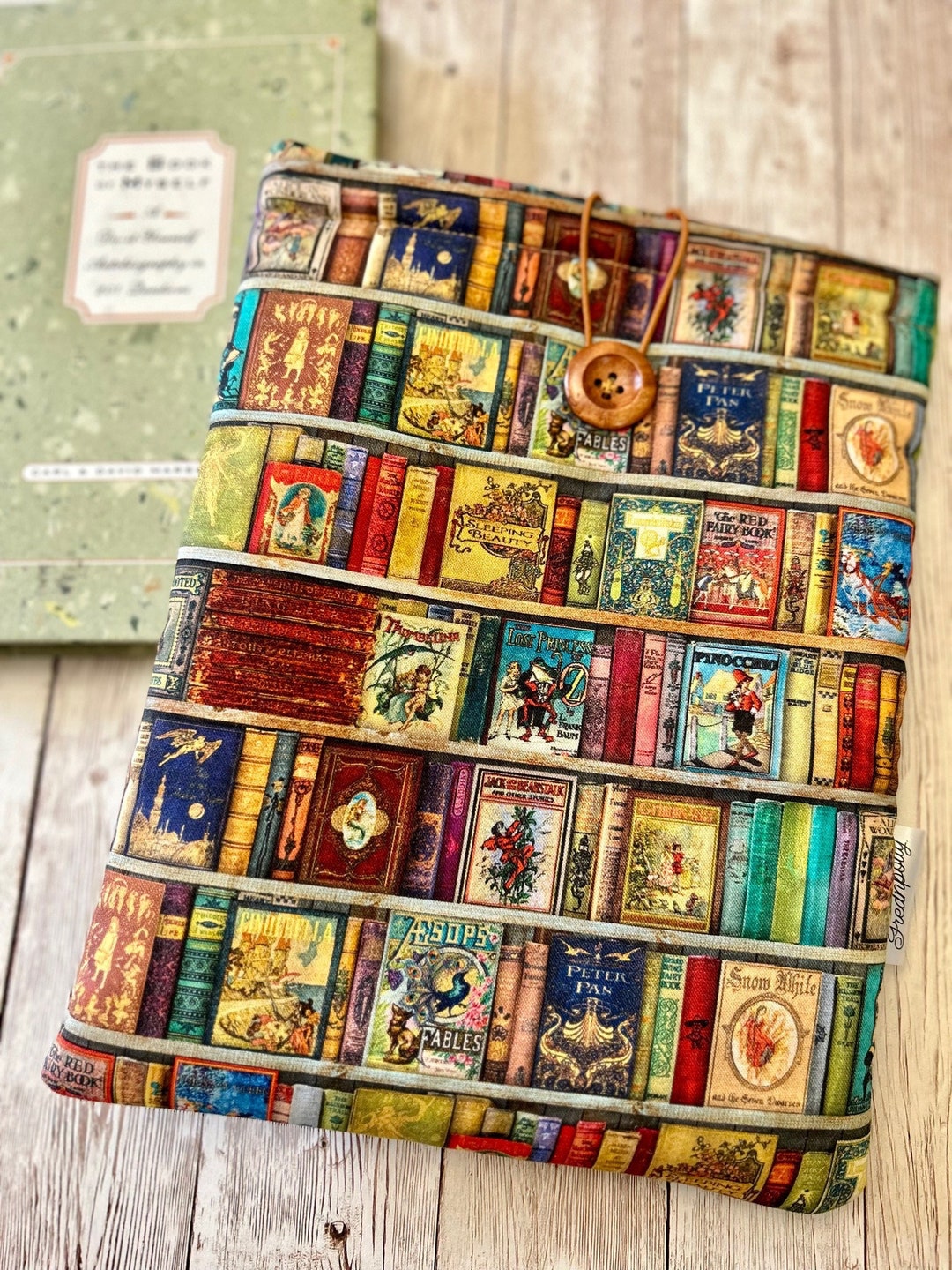 Classic Fairy Tales Padded Book Sleeve | Tablet Cover | Button Closure ...