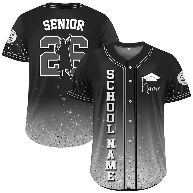 Custom Senior Class of 2026 Jersey, Personalized High School Graduation ...