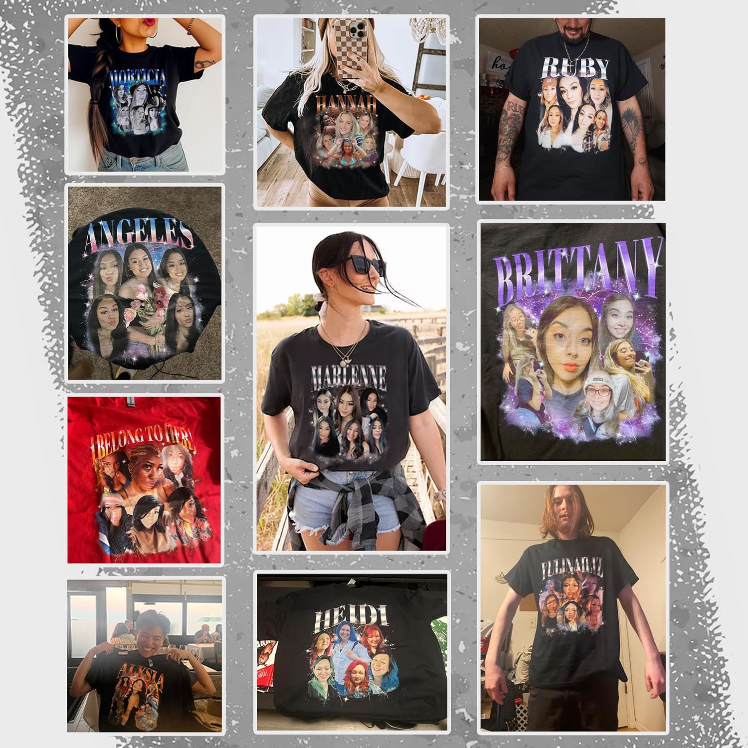 Custom Your Own Rap Tee, Personalized Shirts With Your Photo, Custom ...