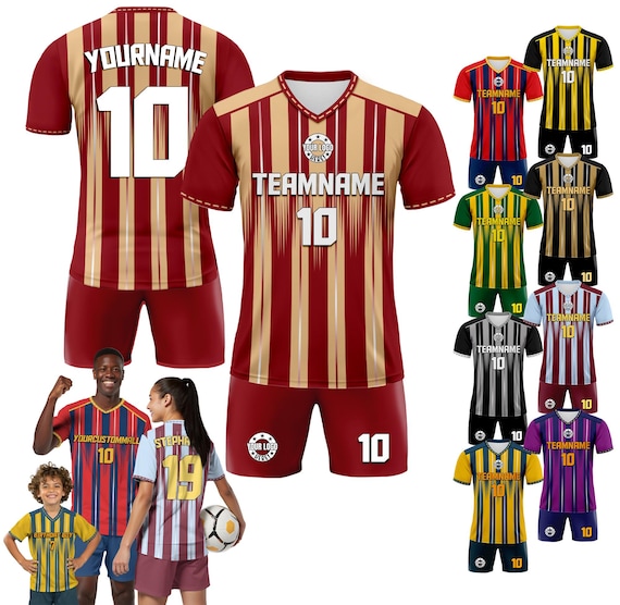 Youth Custom Team Soccer Uniforms