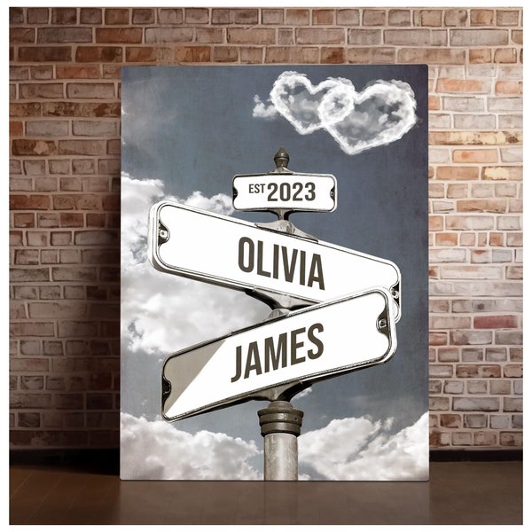 Wedding Street Sign - Etsy