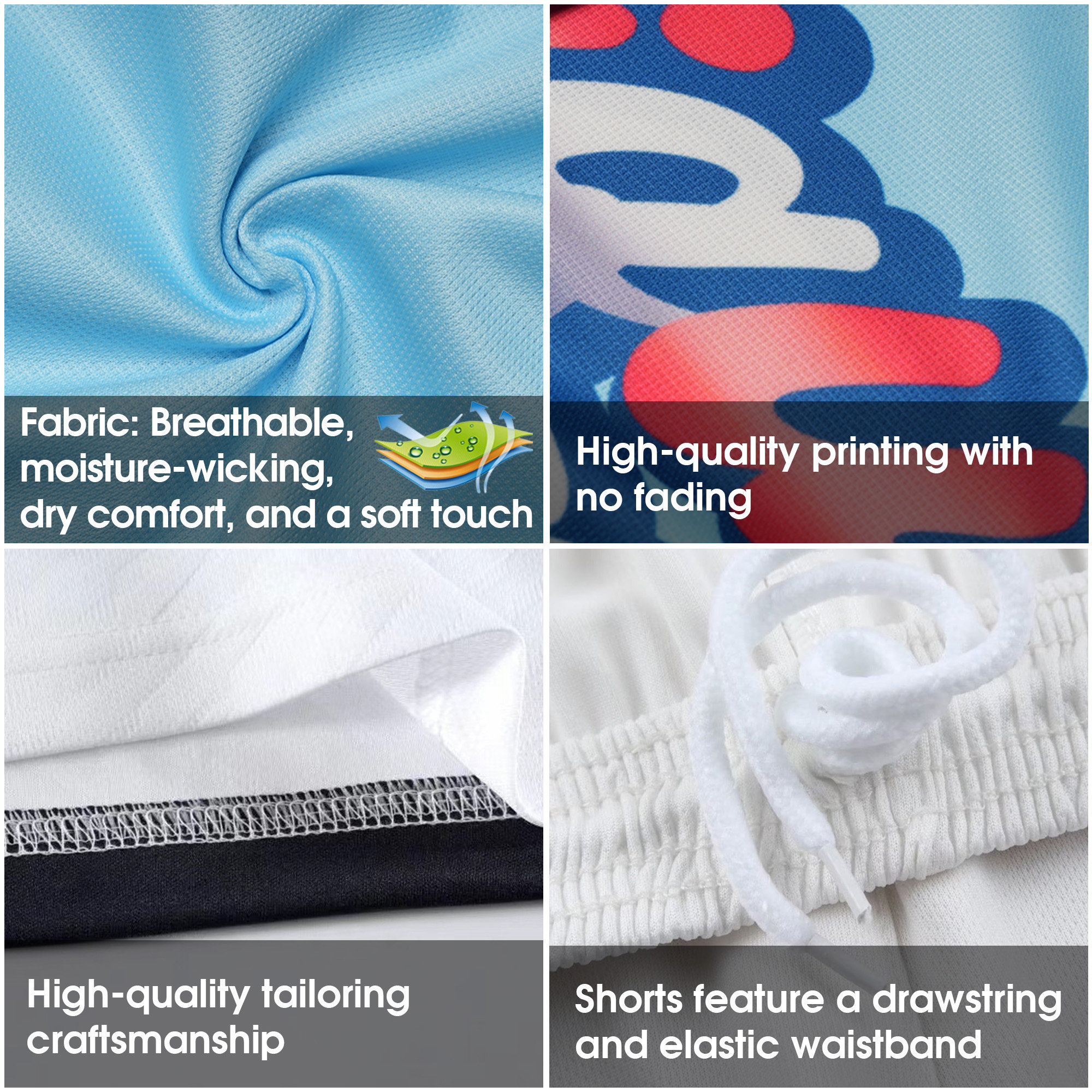 Custom Soccer Jersey for Men Women Youth With Personalized Team Name ...