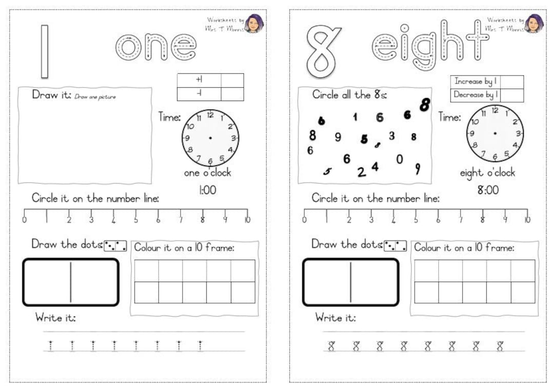 Introducing Numbers 1-10 - Etsy