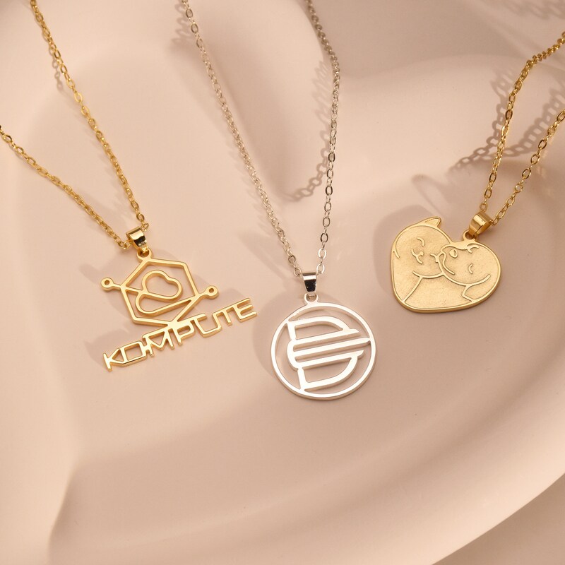 Logo Necklace - Etsy