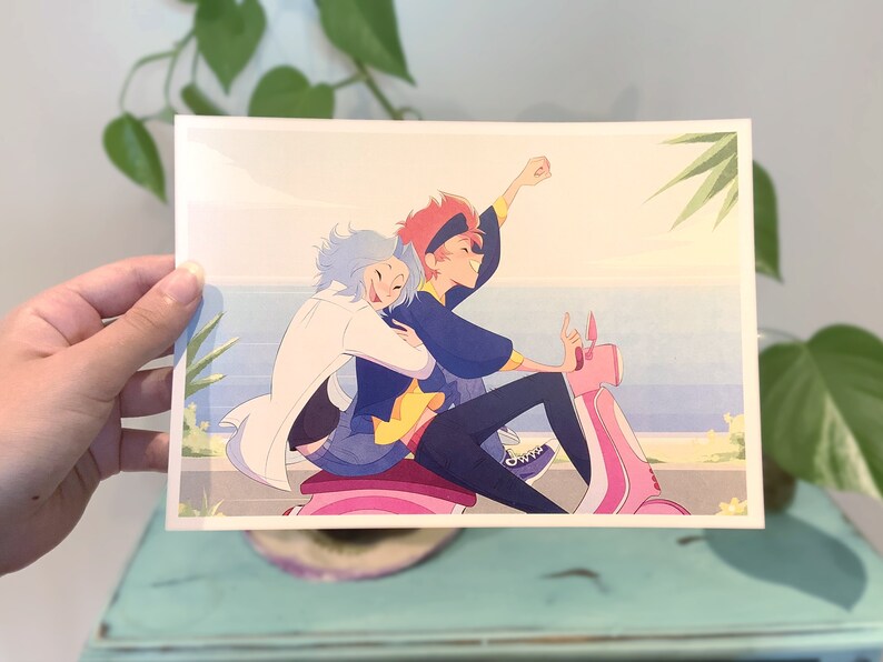 Sk8 the Infinity // Reki and Langa // Fan Art Print - Etsy Ireland