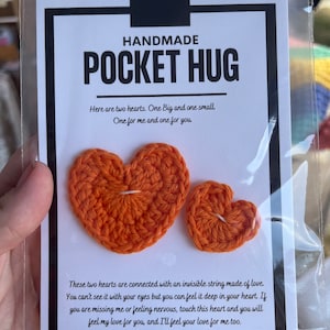 Pocket Hugs, Invisible String Hearts, Back to School Gift, Gift for ...