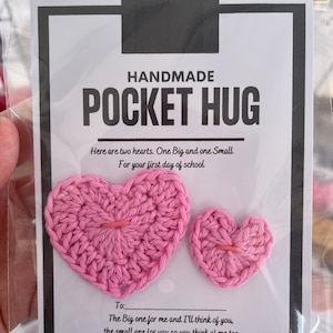 Pocket Hugs, Invisible String Hearts, Back to School Gift, Gift for ...