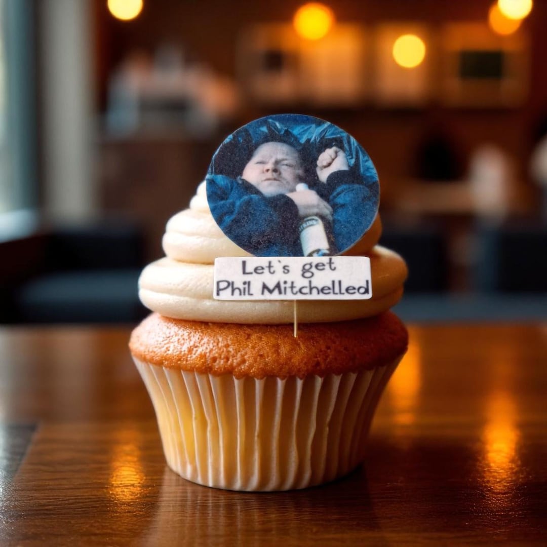 Phil Mitchell Meme Party Cake Toppers. 15 Eastenders. EDIBLE Pre Cut ...