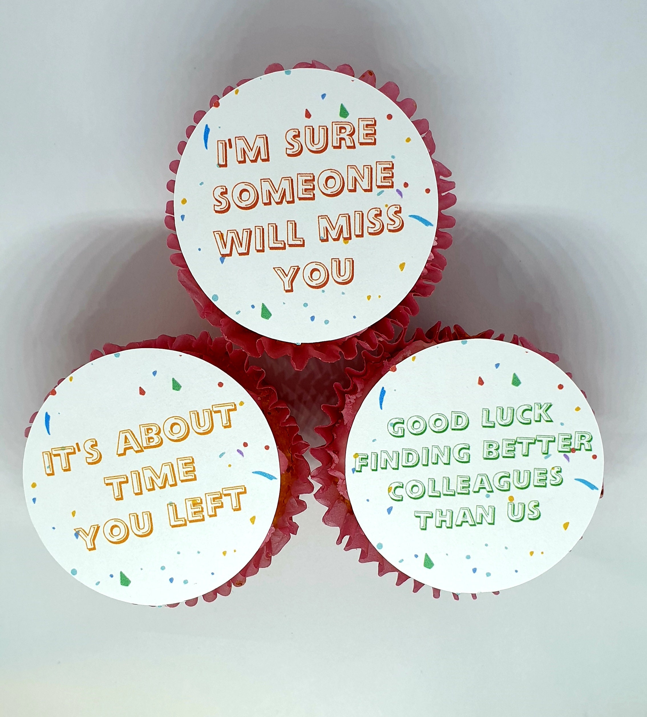 New Job Cake Toppers. Good Luck in Your New Job. Pre Cut - Etsy