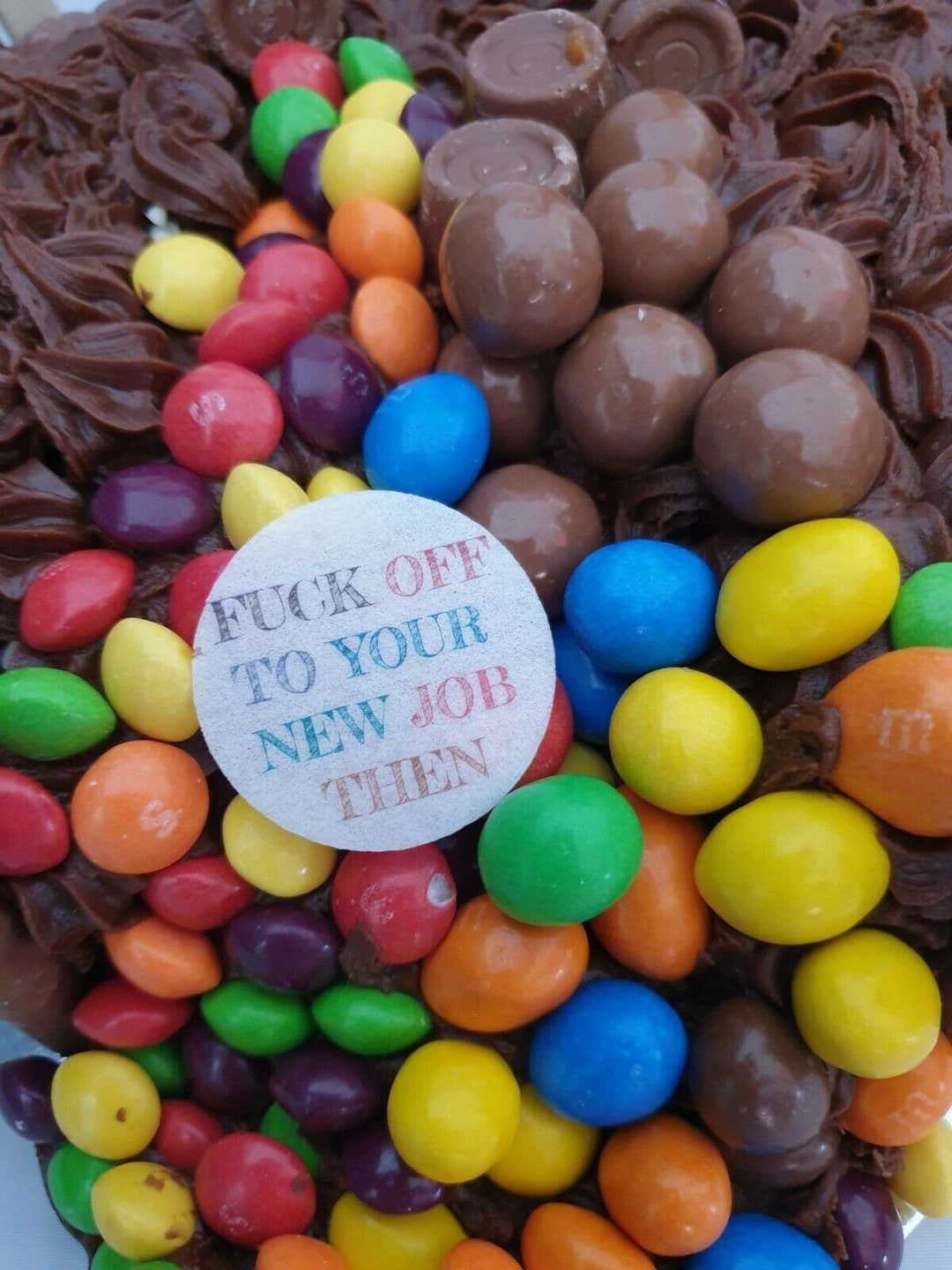 New Job Topper Sorry You Are Leaving PRE CUT Edible X24 Cake Cupcake ...