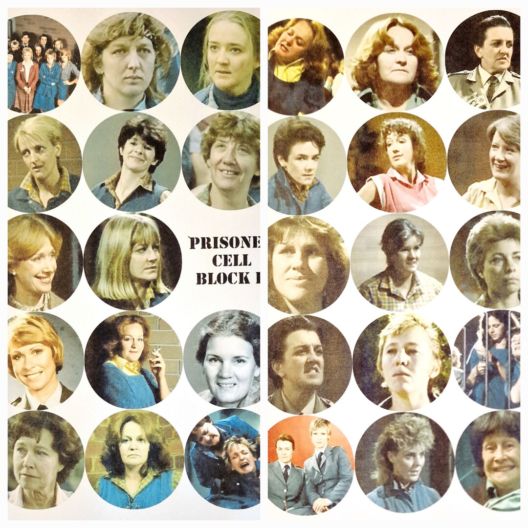 Prisoner Cell Block H Edible Cake Toppers, Funny X30 Large Pre Cut. 80s ...