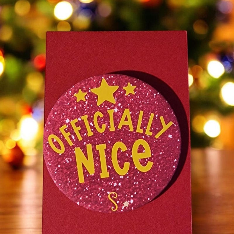 Christmas Badges - Etsy UK