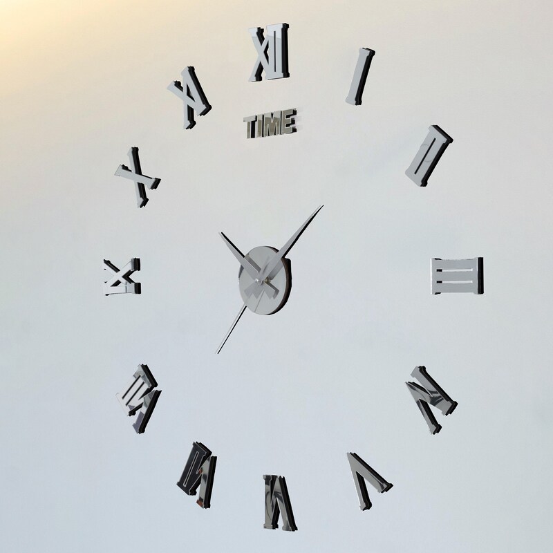 Clock Wall Decal - Etsy