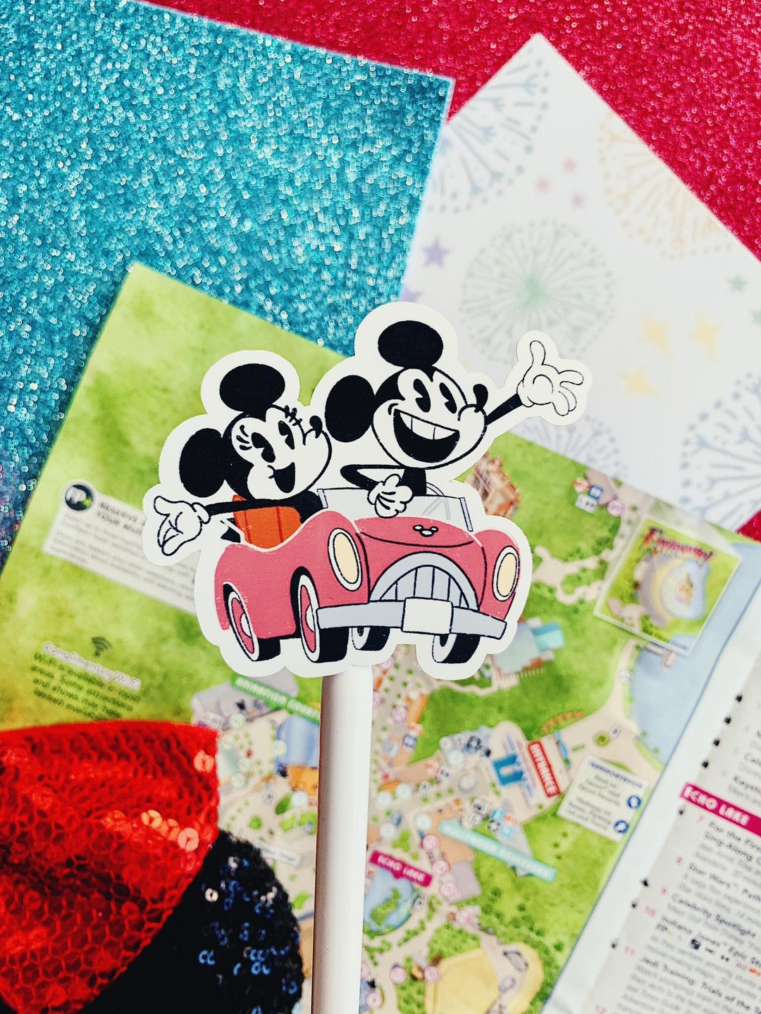 Mickey and Minnie's Runaway Railway Car - Etsy