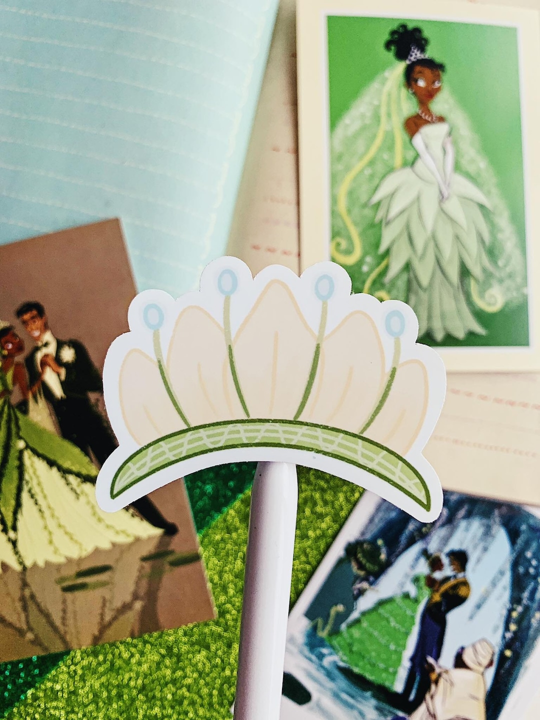 Princess and the Frog Tiana Princess Tiara Sticker/disney Princess ...
