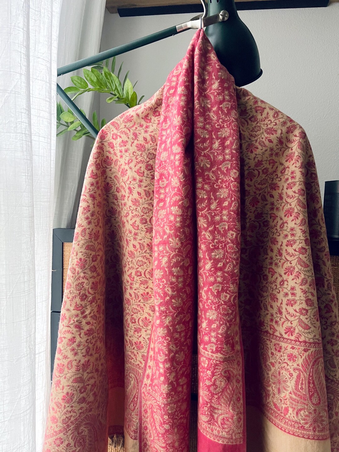 Reversible Tibetan Yak Wool Shawl/scarf,shawl,loose Weave for Super ...
